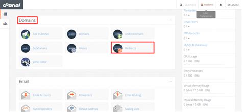 How Can I Create Different Types Of Web Redirects Through Cpanel
