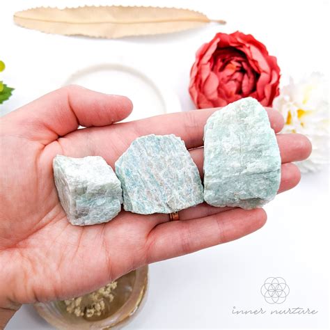 Amazonite Rough Crystal Shop Australia Inner Nurture
