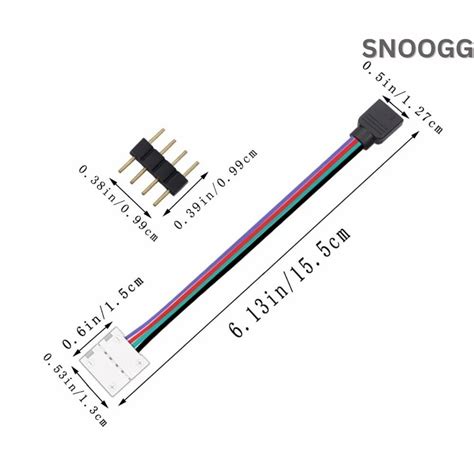 4 Pin Female Connector At ₹ 34 Piece Surat Id 2855547889130