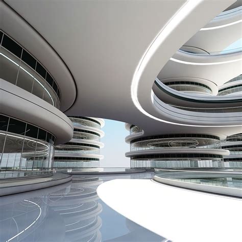 미래 지향적인 건물 101 3d 모델 99 Max Free3d