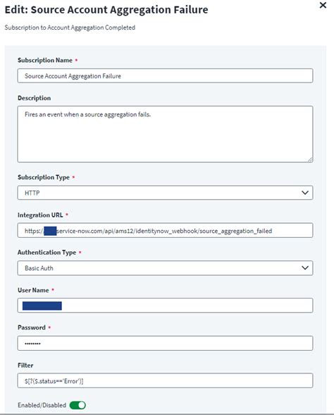 Account Aggregation Failure Notification Isc Community Knowledge Base