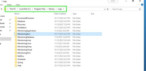 How To Control Logging In Nectus Via Ini Files Network Monitoring Tools