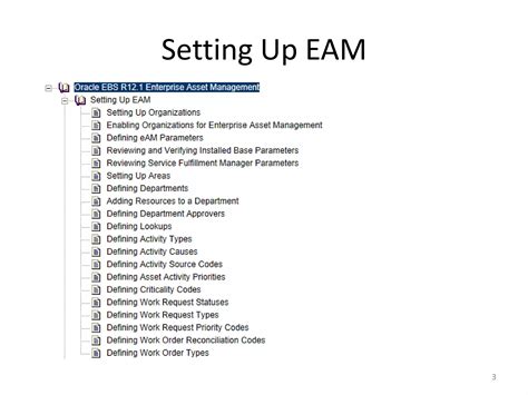 Oracle Ebs R12 Eam Module Upk Pptx Business Business And Finance