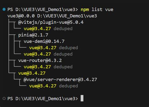 Vue3 学习笔记（十）查看vue版本vue3版本查看 Csdn博客