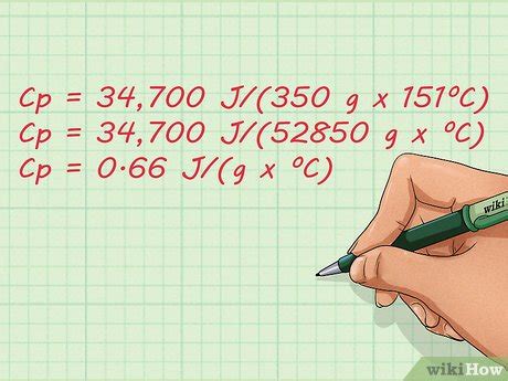 How To Calculate Specific Heat 6 Steps With Pictures WikiHow