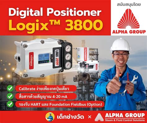 เด็กช่างวัด Digital Positioner Logix™ 3800 Calibrate