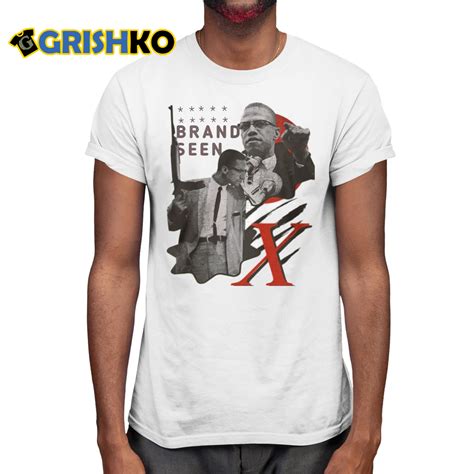 Anthony Edwards Brand Seen Malcom X By Any Means Shirt
