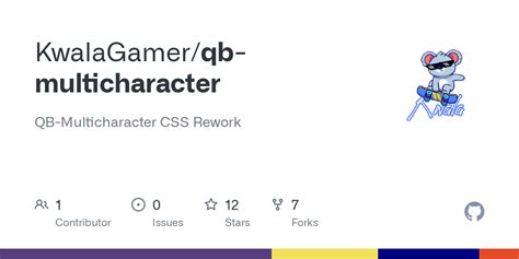 Github Kwalagamer Qb Multicharacter Qb Multicharacter Css Rework
