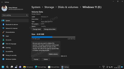 How To Create Virtual Drive Vhd Vhdx From Windows 11 Settings App