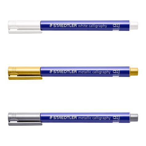 Staedtler Metallic Calligraphy Pen Stationery And Pens From Crafty Arts Uk