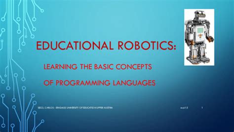 programming robots language