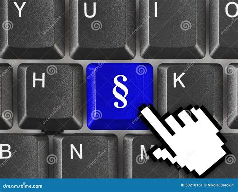 computer keyboard with paragraph key stock image image of lawyer