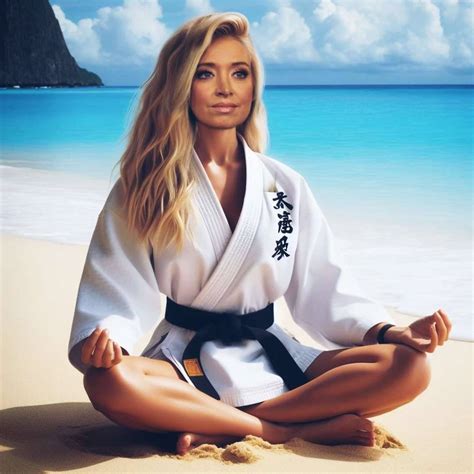 Kayleigh Mcenany Black Belt On The Beach By Karateceleblover On Deviantart