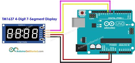 Digit Segment Display Arduino Pinout Guide