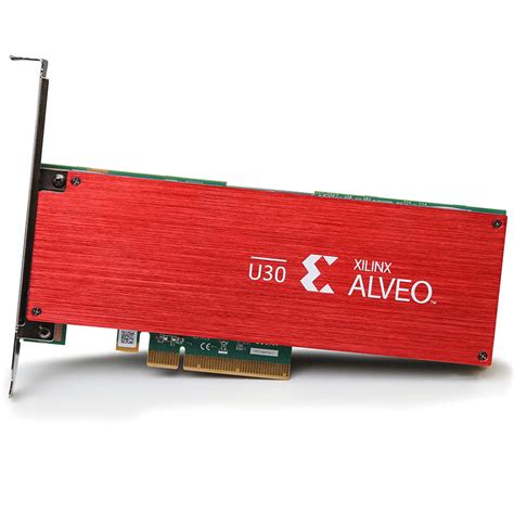 Xilinx Alveo Fpga U30 Sw Hh Hl 25w 8gb Passive Accelerator Card Ecs