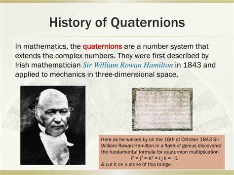 Ppt Quaternion Powerpoint Presentation Free Download Id 2431111