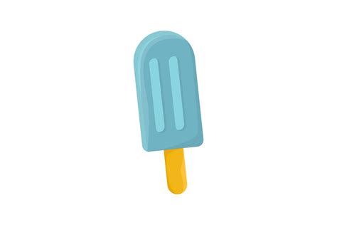 Comic Cold Popsicle On A Stick Vector Il Graphic By Pch Vector · Creative Fabrica