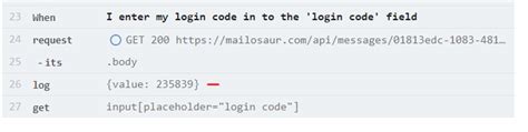 cypress can i use a value in the log as a string stack overflow