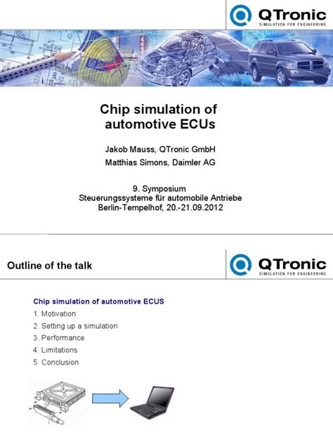 chip simulation of automotive ecus pdf simulation matlab