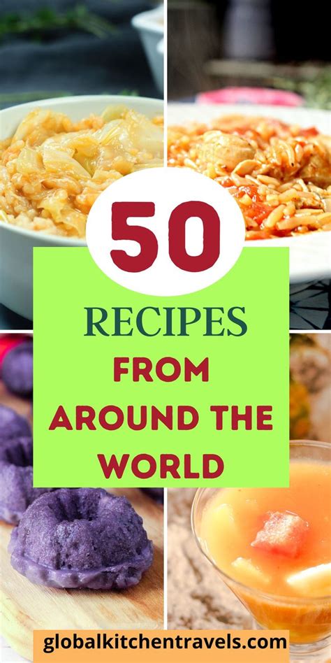 50 Amazing International Recipes