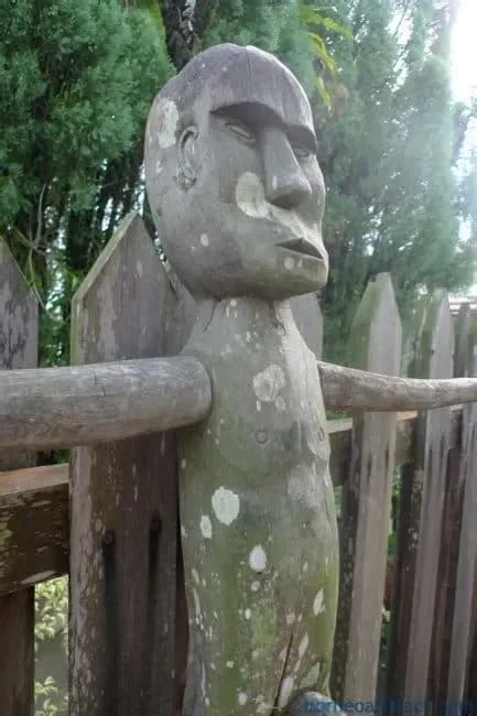 Sex Sculpture LARGE PENIS FERTILITY STATUE Dayak Tribal Figure Art