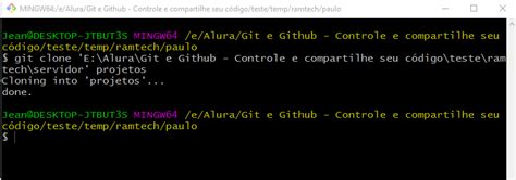 Git Clone Git e Github controle e compartilhe seu código Solucionado