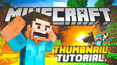 How To Make Minecraft Thumbnails In Android Edit In Hindi YouTube