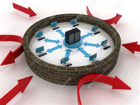 Computer Network Security Firewall Server Internet Cloud Computing 이미지 1455068232 게티이미지뱅크