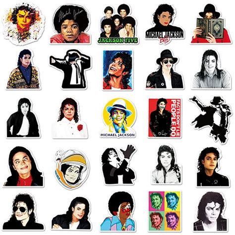 51pcs Michael Jackson Stickers Wholesale Stickers