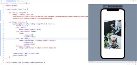 using asyncimage in swiftui for loading images asynchronously