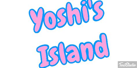 Yoshis Island Videogame Animated  Logo Designs