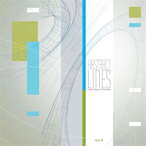 Premium Vector Vector Abstract Lines Communication And Digital