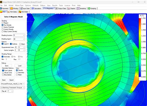 Material And Mesh Properties — Pymotorcad Core