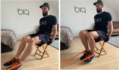 Hamstring Curl With Resistance Bands BiqBandTraning Com