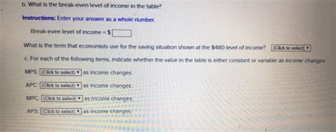 the following table provides data for output real gdp and saving a