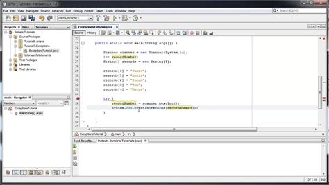 Java Tutorial 7 Basics Of Exceptions And The Try Catch Block Youtube