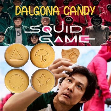 Dalgona Candy Permen Dalgona Squid Game Lazada Indonesia