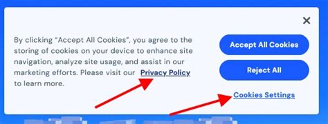 Cookie Consent Message Examples Free Privacy Policy