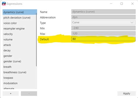 Expression Default Values Not Working For Vogen Singers · Issue 425 · Stakiraopenutau · Github
