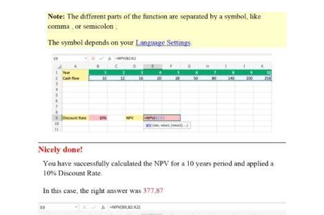 How To Calculate NPV Using Excel Master Of Accountants