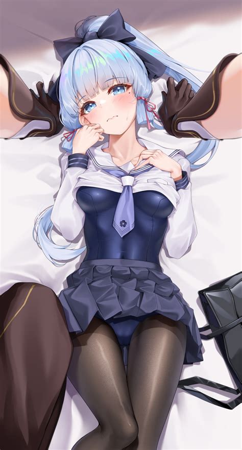 Aether Kamisato Ayaka And Kamisato Ayaka Genshin Impact Drawn By Matrix16 Danbooru