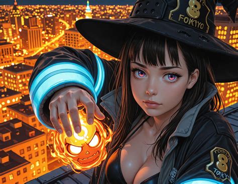 A243 Maki Oze Fire Force By Rtechcl On Deviantart