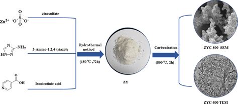 Preparation Of Self Doped Nitrogen Porous Carbon Zyc T Download Scientific Diagram