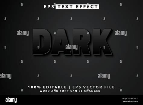 editable text in dark on a posh black background stock vector image and art alamy
