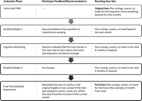 Example Of Item Modification Process Download Scientific Diagram