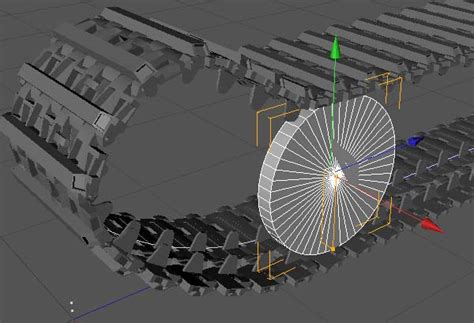 Rigging A Detailed Tank Track Using C D XPresso And Mograph