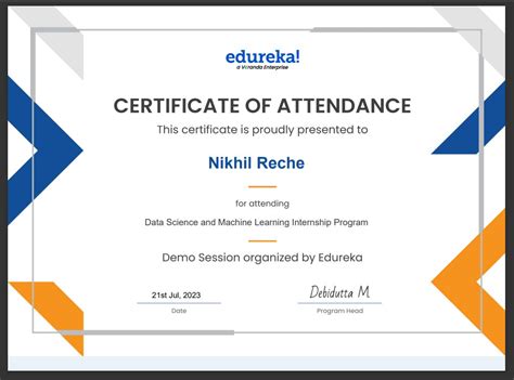 Nikhil Reche On Linkedin Just Completed Internship Program On Ds And