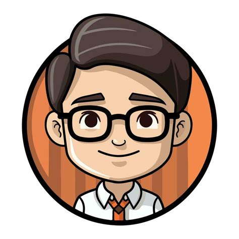 Friki Chico Vector Ilustración 30727680 Vector En Vecteezy