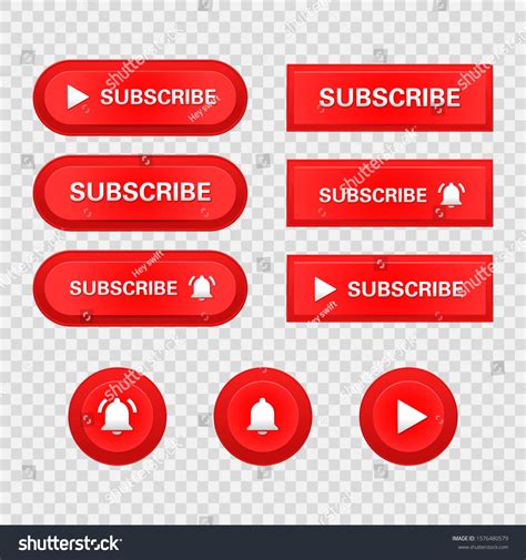 Subscribe Button Transparent Button Royalty Free Images Stock Photos Pictures Shutterstock