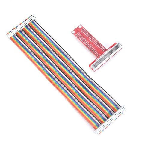 Refreshing T Gpio Breakout Expansion Board Diy Kit 40pin Cable For Raspberry Pi 2b 3b B